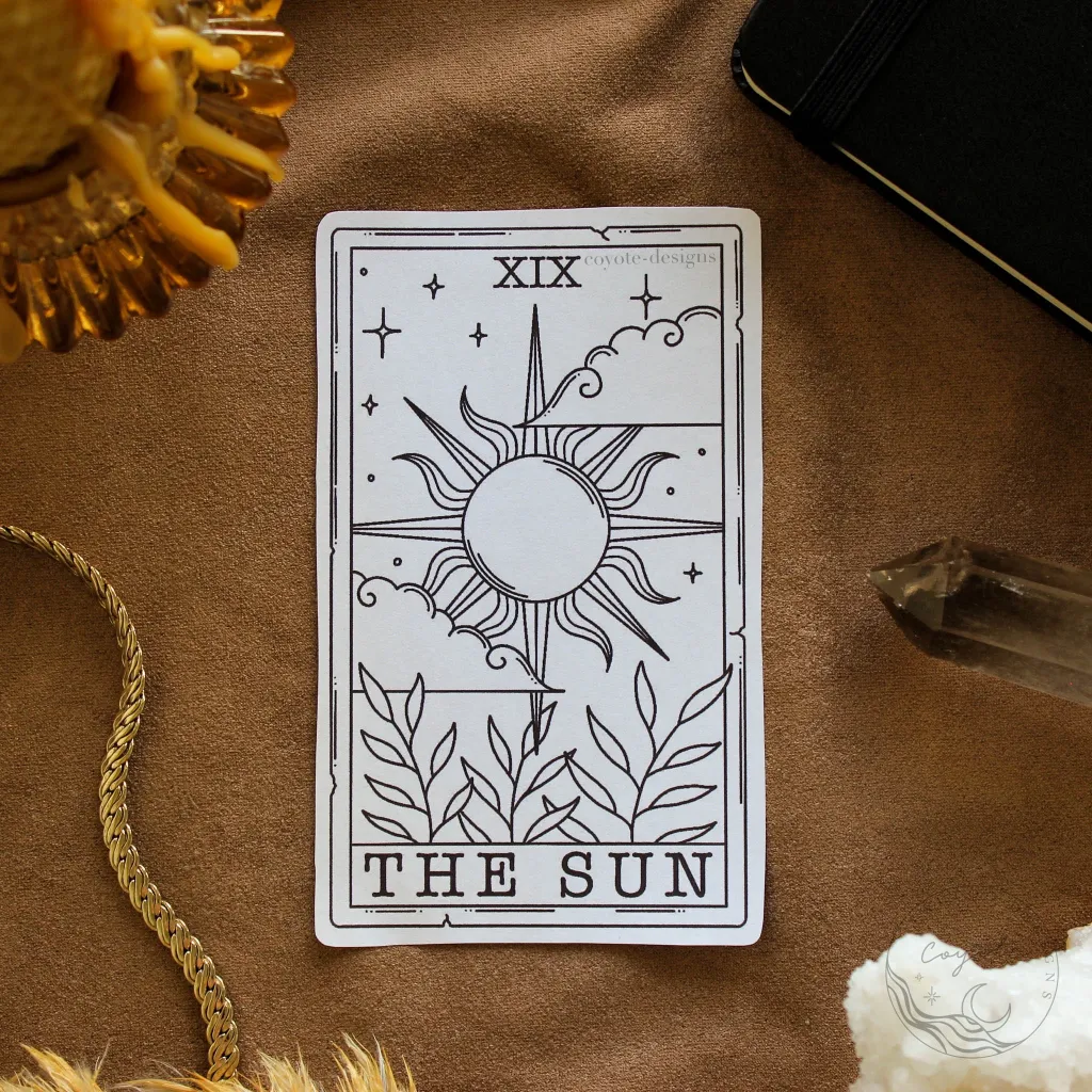 Sun Tarot Card